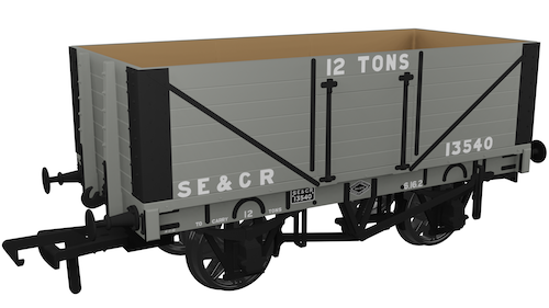Rapido Trains 967402 SECR (Early) 7 Plank Wagon No: 13540 OO Gauge ...