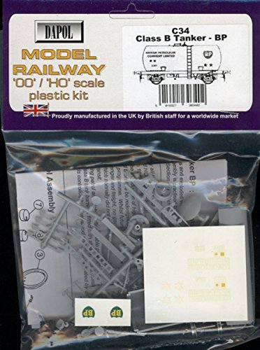 Dapol C034 20ton Class B Tanker Kit-BP OO Gauge - themodellerstoolbox.com