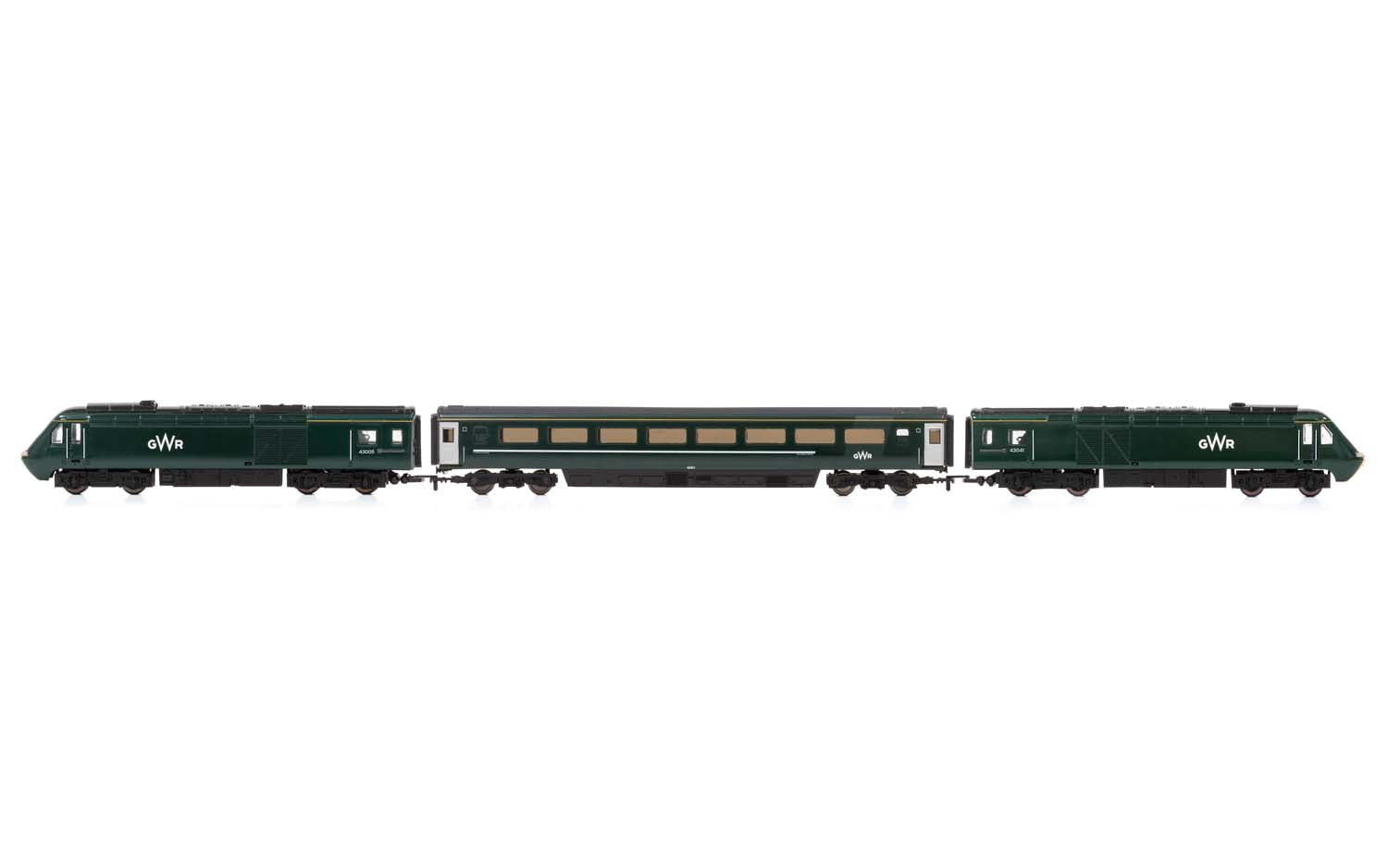 Hornby R1230M GWR High Speed (HST) Analogue Train Set DCC Ready OO ...