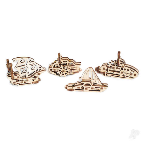 UGears 70035 Fidget Ships - themodellerstoolbox.com